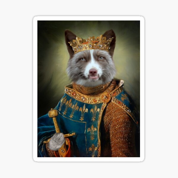 "King Grogu Fox" Sticker for Sale by 101PawsAndClaws | Redbubble