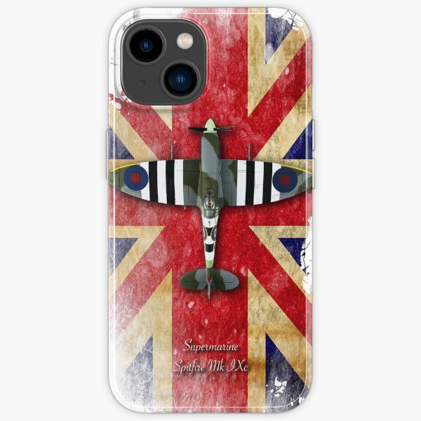 "Supermarine Spitfire Mk.IXc" iPhone Case for Sale by aviationart ...