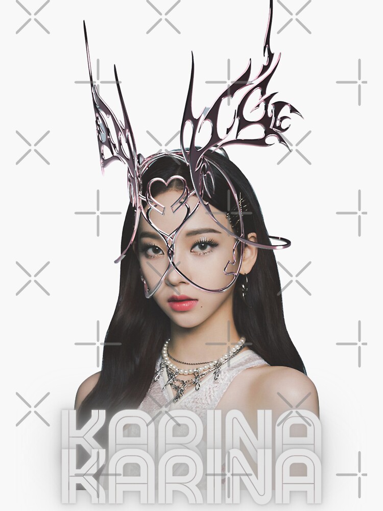 "KARINA - AESPA" Sticker for Sale by franzt68 | Redbubble