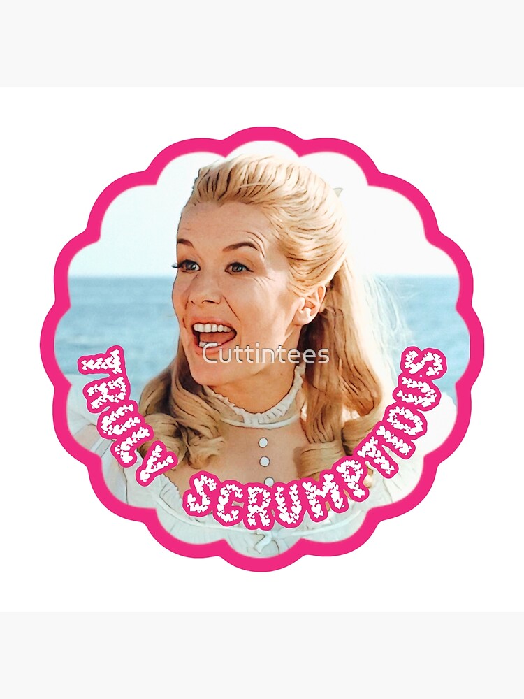 "Truly Scrumptious " Poster for Sale by Cuttintees | Redbubble