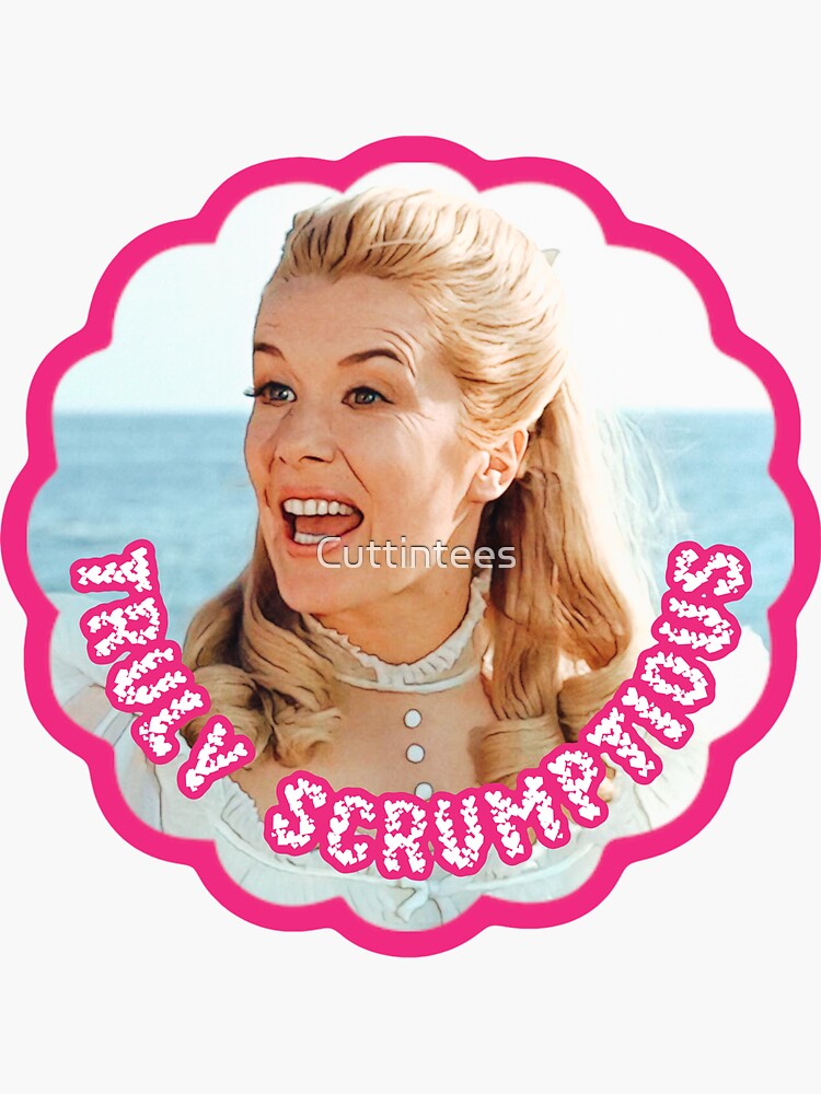 "Truly Scrumptious " Sticker for Sale by Cuttintees | Redbubble