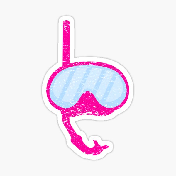 "Snorkeling snorkel diver diving" Sticker for Sale by phys | Redbubble