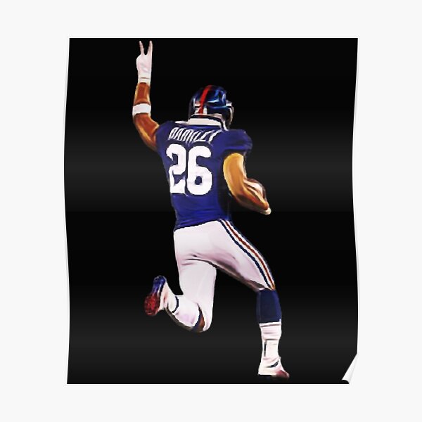 "Saquon Barkley Cartoon-Grafik-Klassiker T-Shirt.png" Poster von ...