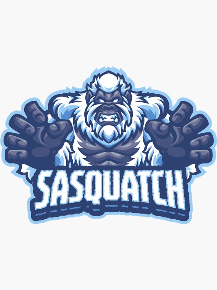 "Sasquatch" Sticker for Sale by Tram21 | Redbubble