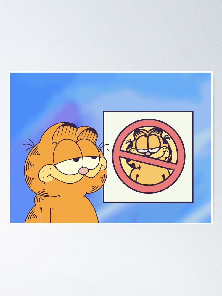 Póster «signo de garfield» de ToonacysWares | Redbubble