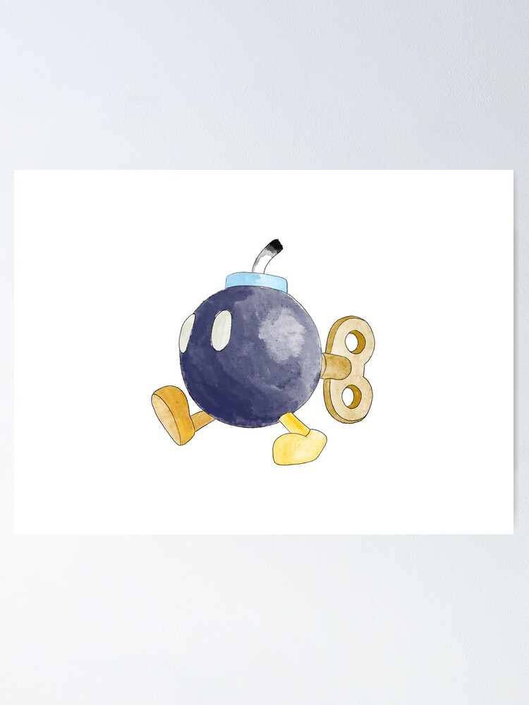 "Bomb-Omb" Poster for Sale by kerrianderson | Redbubble