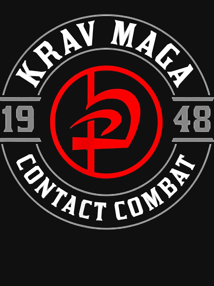 "Old School Krav Maga Hebrew Symbol Logo" T-shirt for Sale by ...