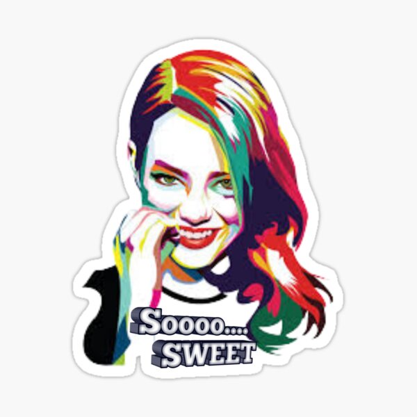 "So sweet" Sticker by Hembrom05 | Redbubble