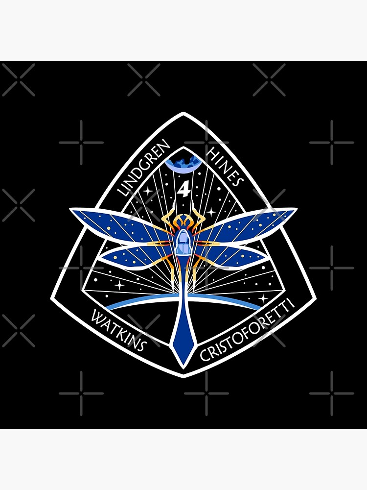"SpaceX Crew-4 mission patch" Poster for Sale by trendistudio | Redbubble