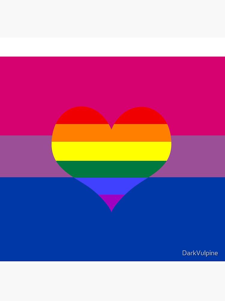 Bisexual Homoromantic Pride Flag Pin For Sale By Darkvulpine Redbubble
