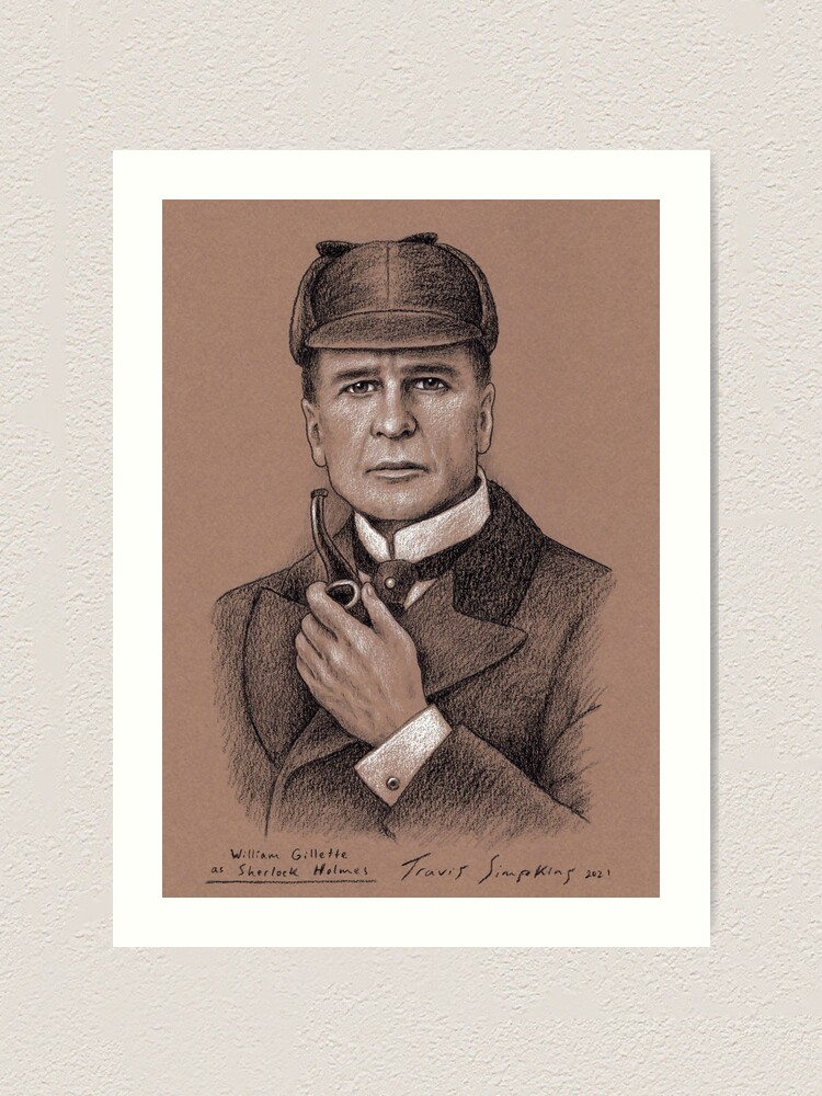 "William Gillette" Art Print for Sale by Travis Simpkins | Redbubble