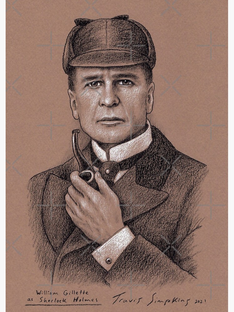"William Gillette" Art Print for Sale by Travis Simpkins | Redbubble