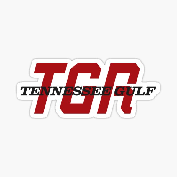 "TGR Red Logo" Sticker by TennGulfRailway | Redbubble