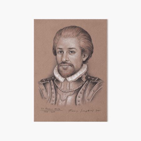 "Sir Thomas North" Art Board Print by TLSimpkinsArt | Redbubble