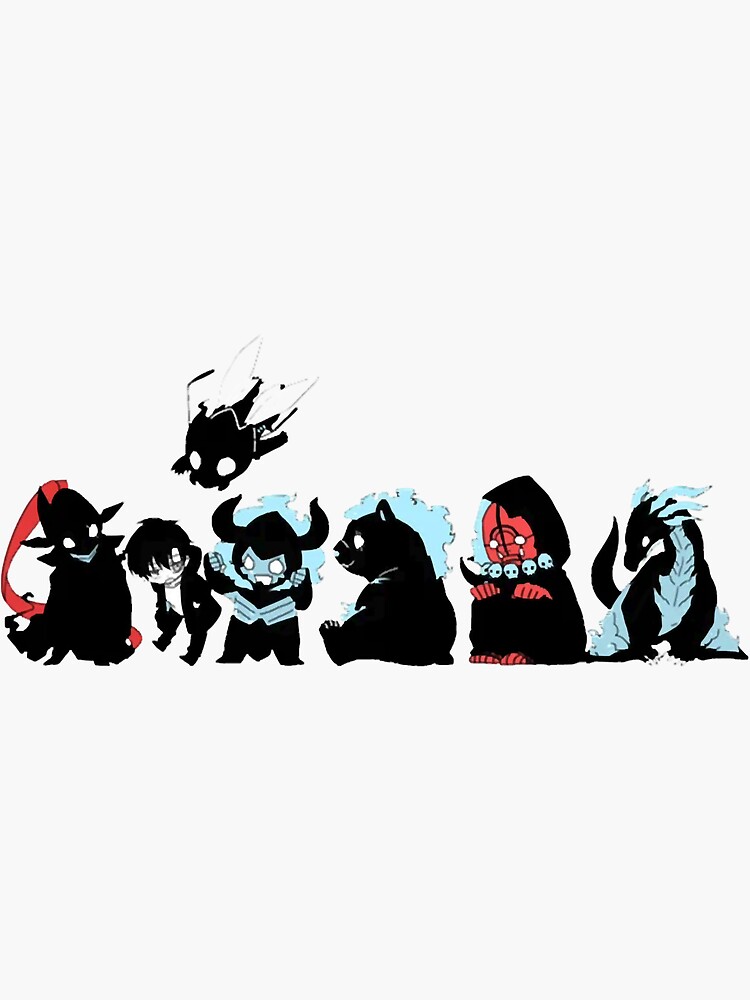 "Solo Leveling - All Team Chibi Design" Sticker by Stephanieulton ...