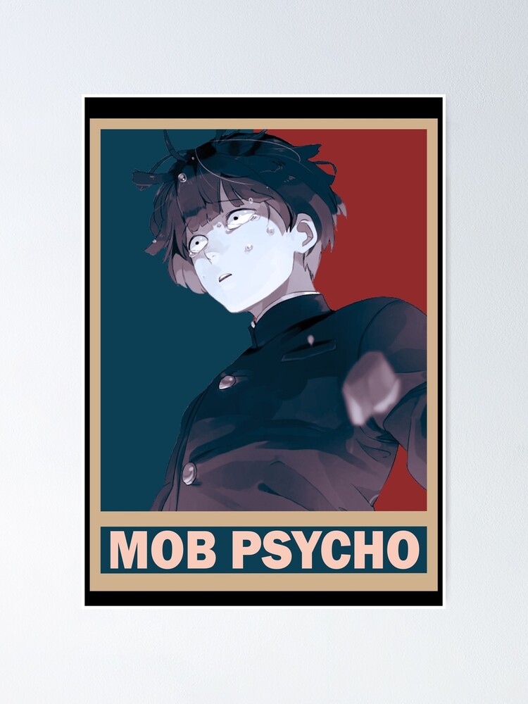 "Shigeo Kageyama Mob Psycho 100 Mobu Saiko Hyaku Vintage Vector Anime ...