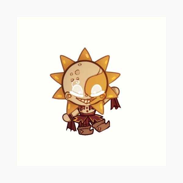 "Chibi Sundrop - FNAF security breach " Art Print for Sale by stardcst ...