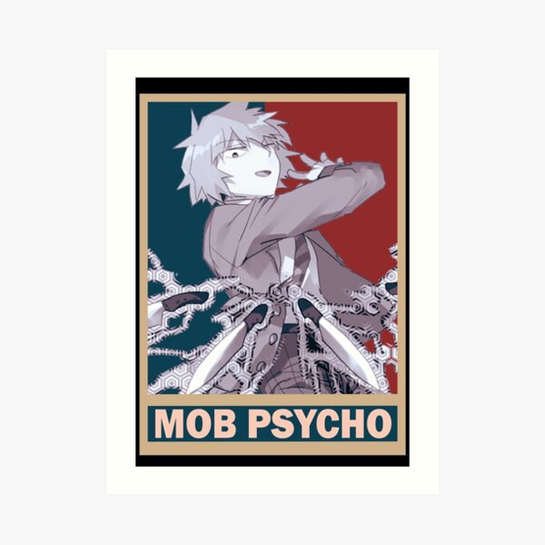 Lámina artística «Teruki Hanazawa Teru Mob Psycho 100 Mobu Saiko Hyaku ...