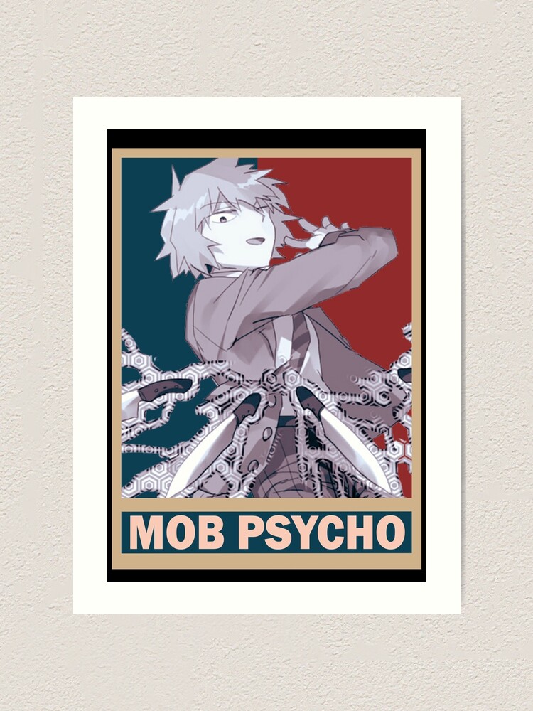 Lámina artística «Teruki Hanazawa Teru Mob Psycho 100 Mobu Saiko Hyaku ...