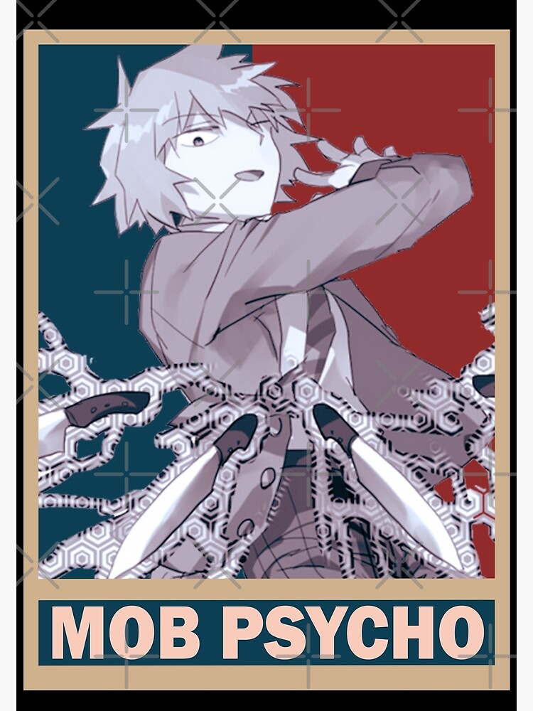 Poster « Teruki Hanazawa Teru Mob Psycho 100 Mobu Saiko Hyaku ...