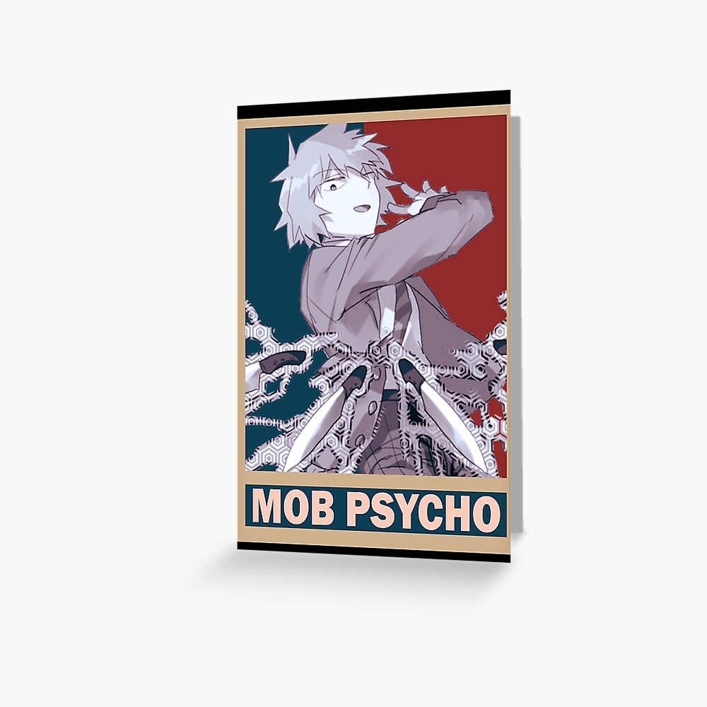 "Teruki Hanazawa Teru Mob Psycho 100 Mobu Saiko Hyaku Vintage Vector ...