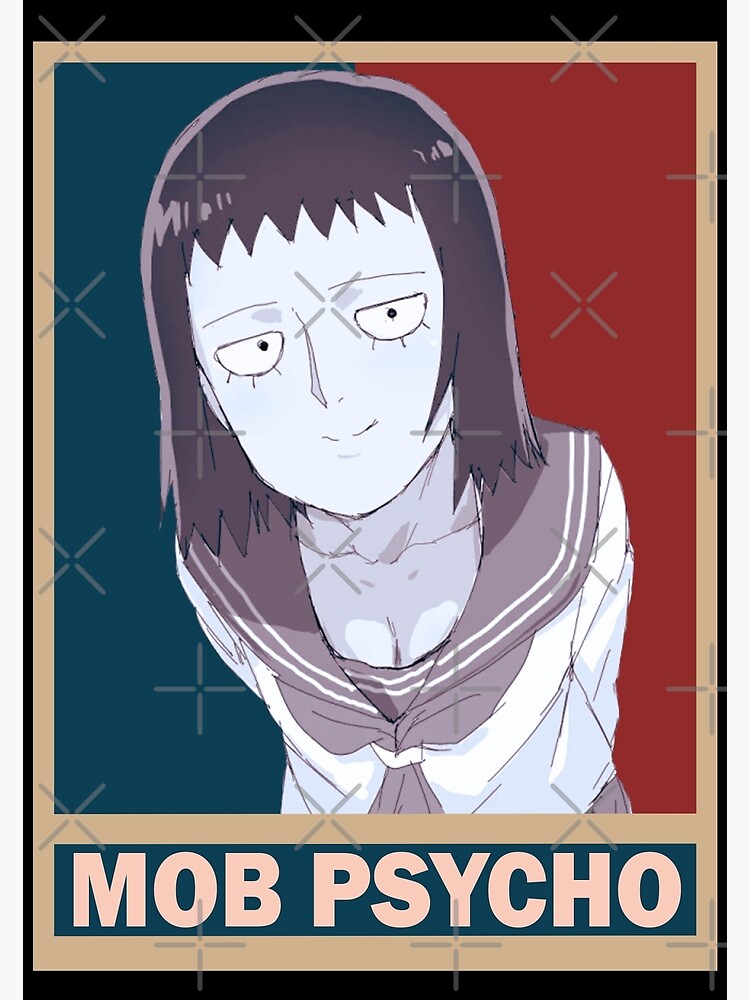 Poster « Tome Kurata Mob Psycho 100 Mobu Saiko Hyaku Vintage Vector ...