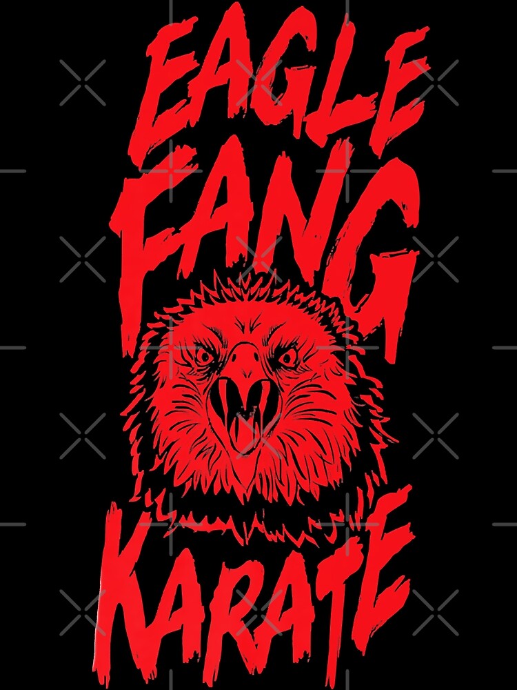 "Cobra Kai Eagle Fang Scratch Logo" Art Print by Mariamurphree | Redbubble