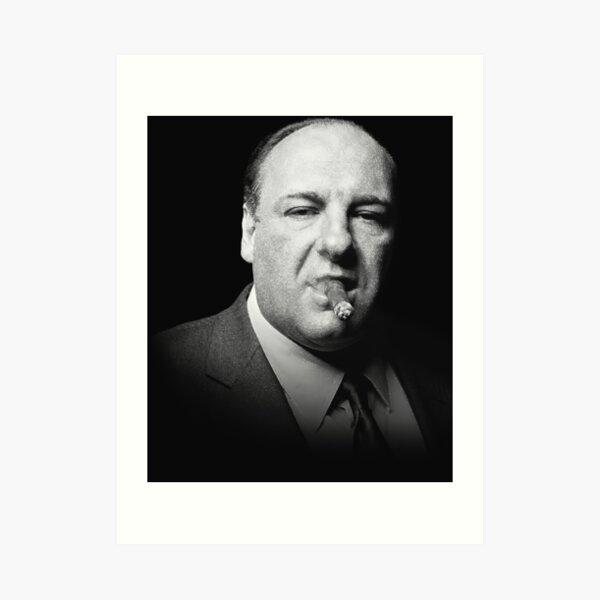 "Tony Soprano The Sopranos Essential T-Shirt.png" Art Print for Sale by ...