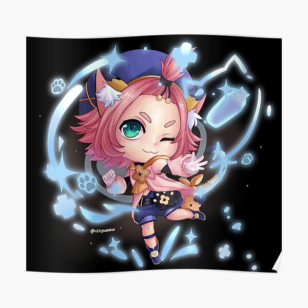 "Chibi Diona" Poster for Sale by izzynaww | Redbubble