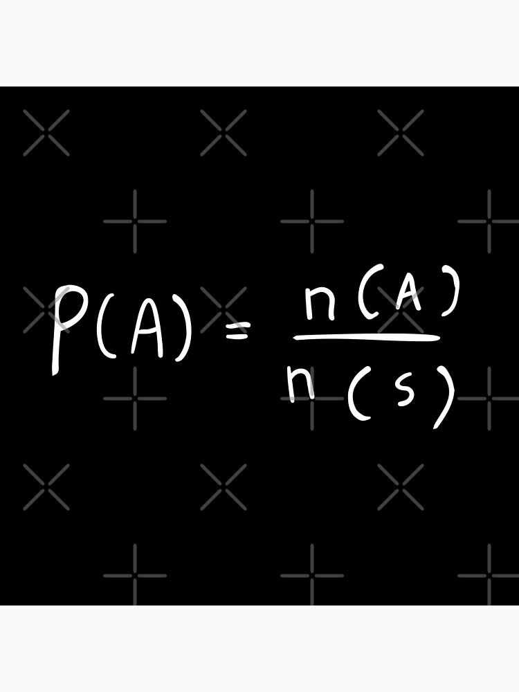 MATHS PROBABILITY Premium Matte Vertical Poster sold by Danish Shaikh ...