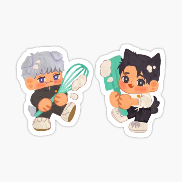 "Jujutsu Kaisen ( Okkotsu Yuta / Inumaki Toge ) Ver 1" Sticker by ...