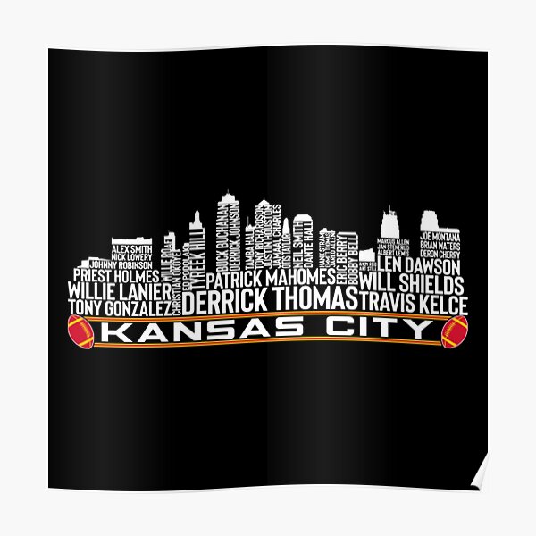"The legends Kansas-City skyline of the Kansas-City football team ...