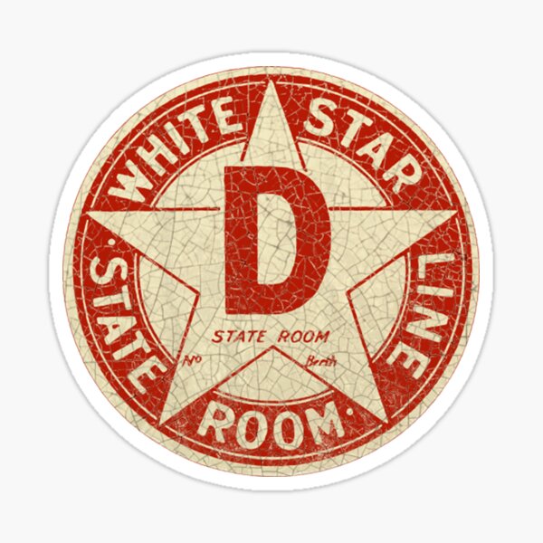 "White Star Line - Badge" Sticker for Sale by Jacobmuel737 | Redbubble