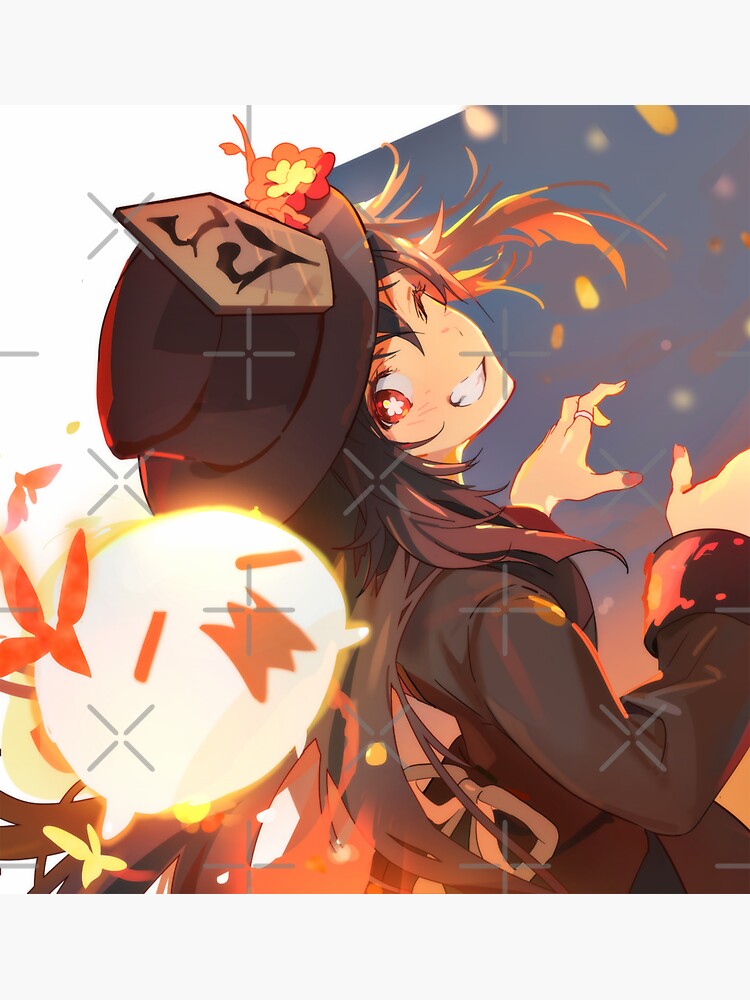 "Happy Hu Tao Genshin Impact" Sticker for Sale by genshinwaifus | Redbubble