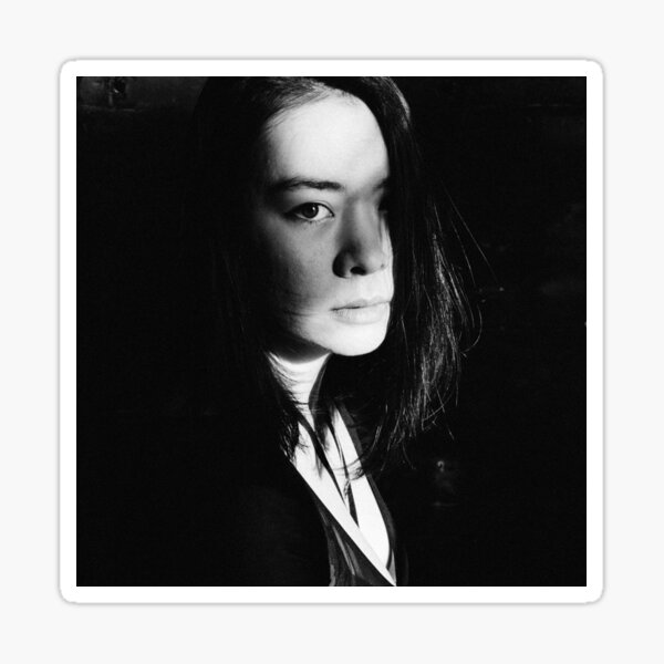 "Mitski Black And White" Sticker for Sale by Teremill | Redbubble