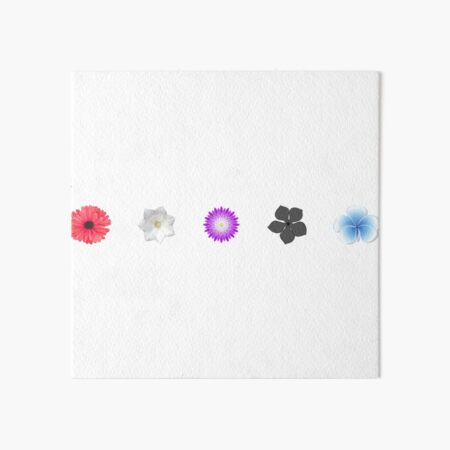 "Subtle Genderfluid Pride Flowers. Gender Fluid Pastel Flowers." Art ...