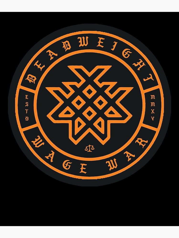 "Logo dead weight painting poster" Poster by Rodrigues1954 | Redbubble