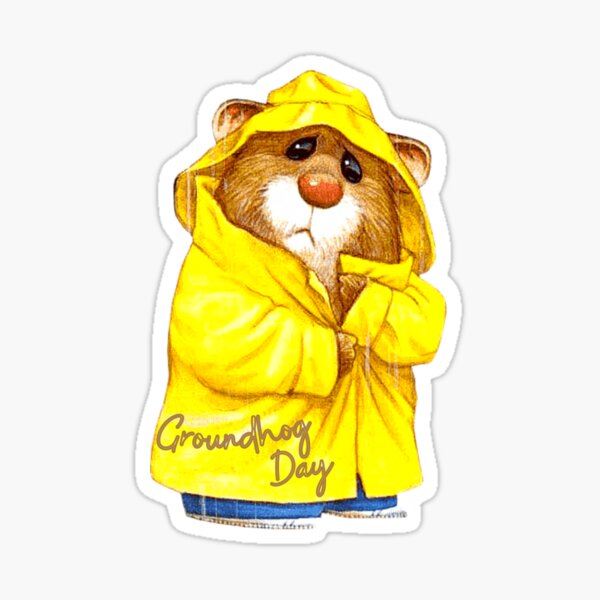 "Groundhog" Sticker by MHSart | Redbubble