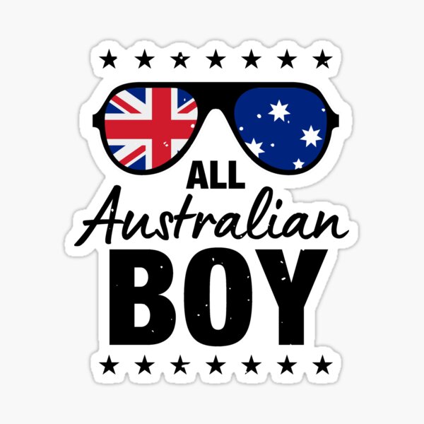 "All Australian Boy Patriotic Aussie sunglasses Australian Pride ...