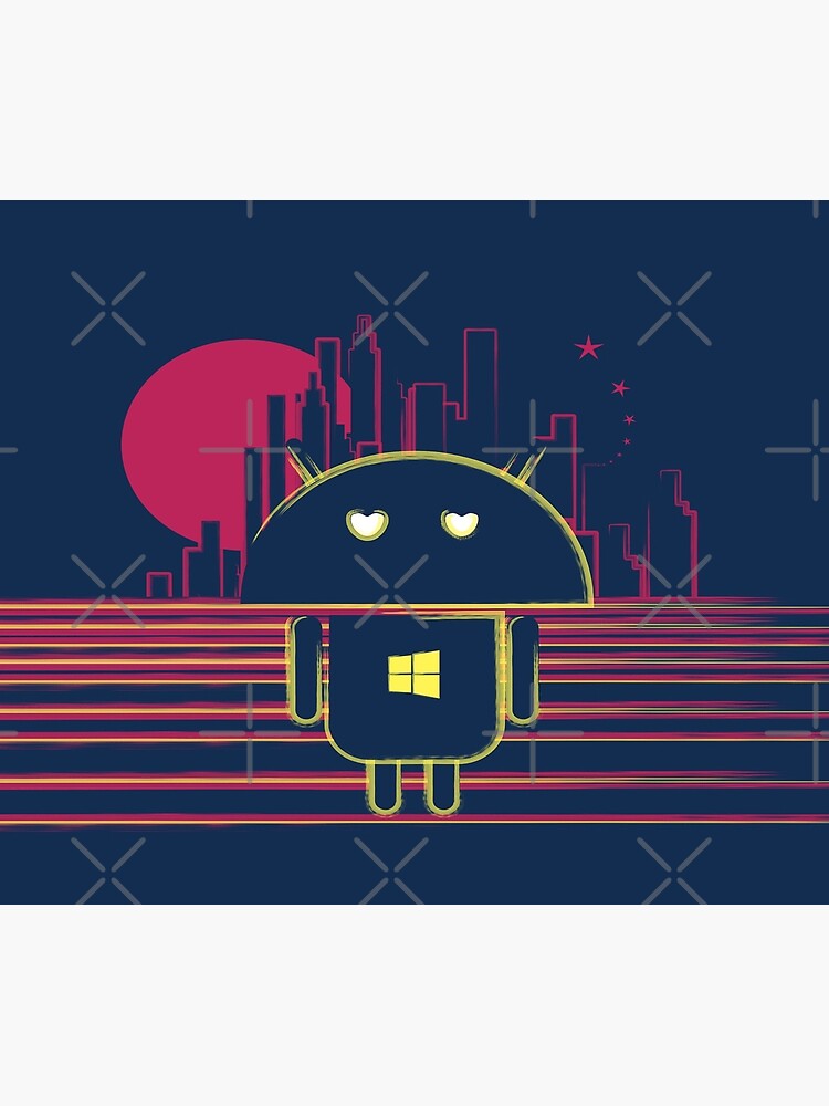 "Editorial robot icon android" Poster for Sale by GM-Phenomenal | Redbubble
