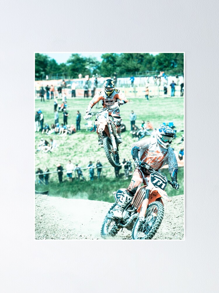 "Motorcross" Poster by Mike6630 | Redbubble