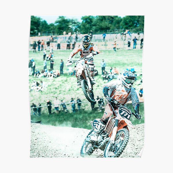 "Motorcross" Poster by Mike6630 | Redbubble
