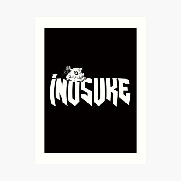 "Inosuke Hashibara from Demon Slayer-Kimetsu No Yaiba" Art Print by ...