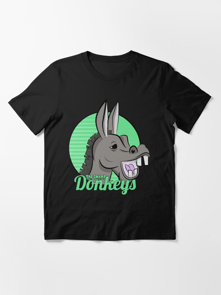 "The Swamp Donkeys Logo Sticker" T-shirt for Sale by Schelhorn ...