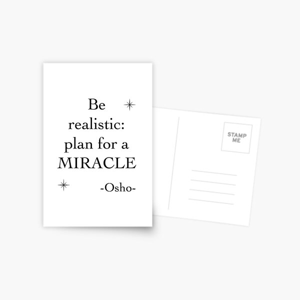"Osho Miracle" Postcard for Sale by MPFreedom | Redbubble