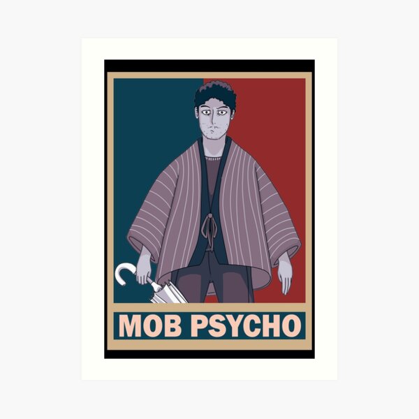Lámina artística «Katsuya Serizawa Mob Psycho 100 Mobu Saiko Hyaku ...