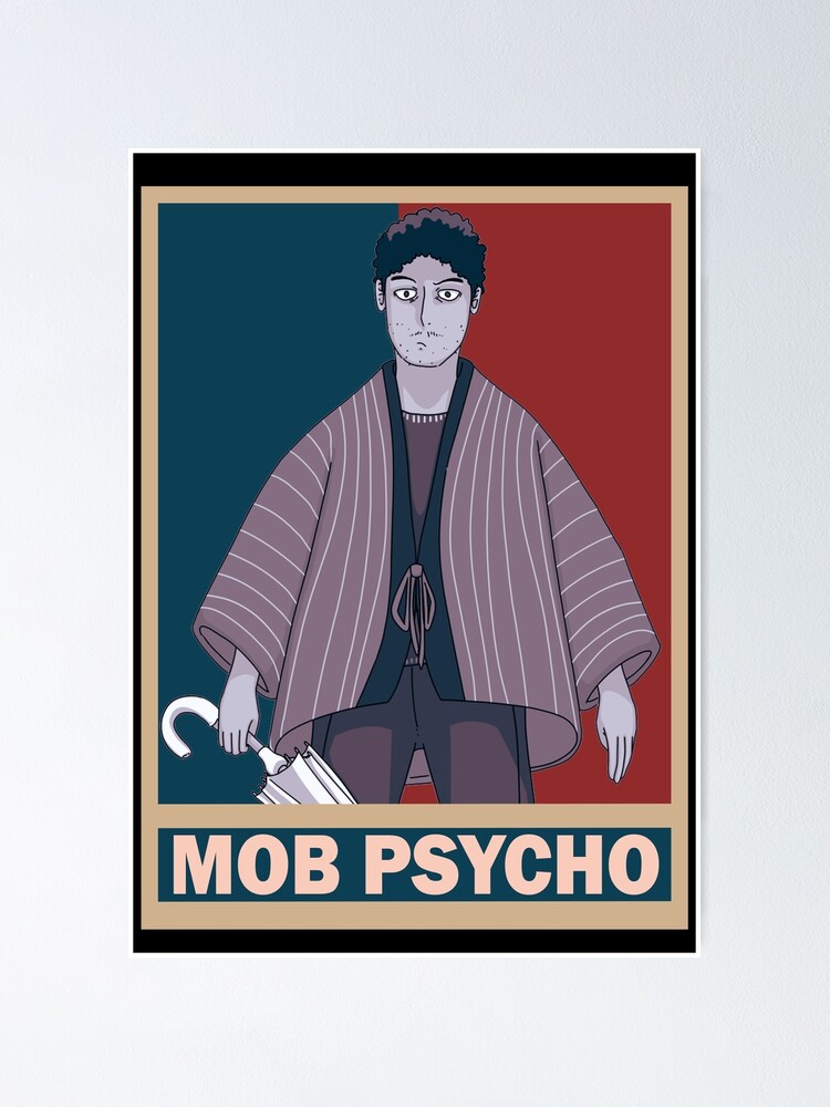 "Katsuya Serizawa Mob Psycho 100 Mobu Saiko Hyaku Vintage Vector Anime ...