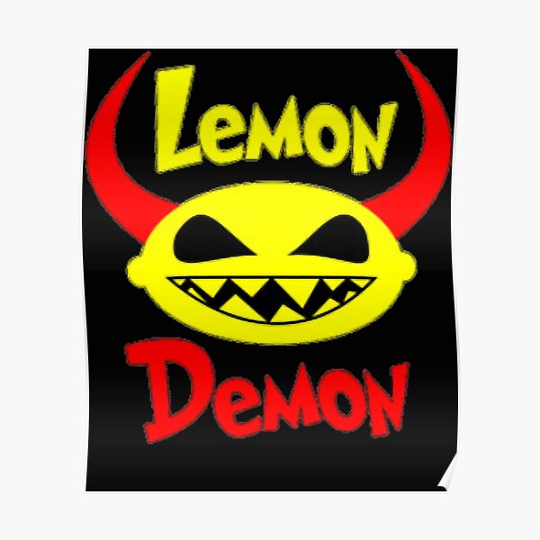 "LEMON DEMON Essential T-Shirt.png" Poster for Sale by CarolLope ...