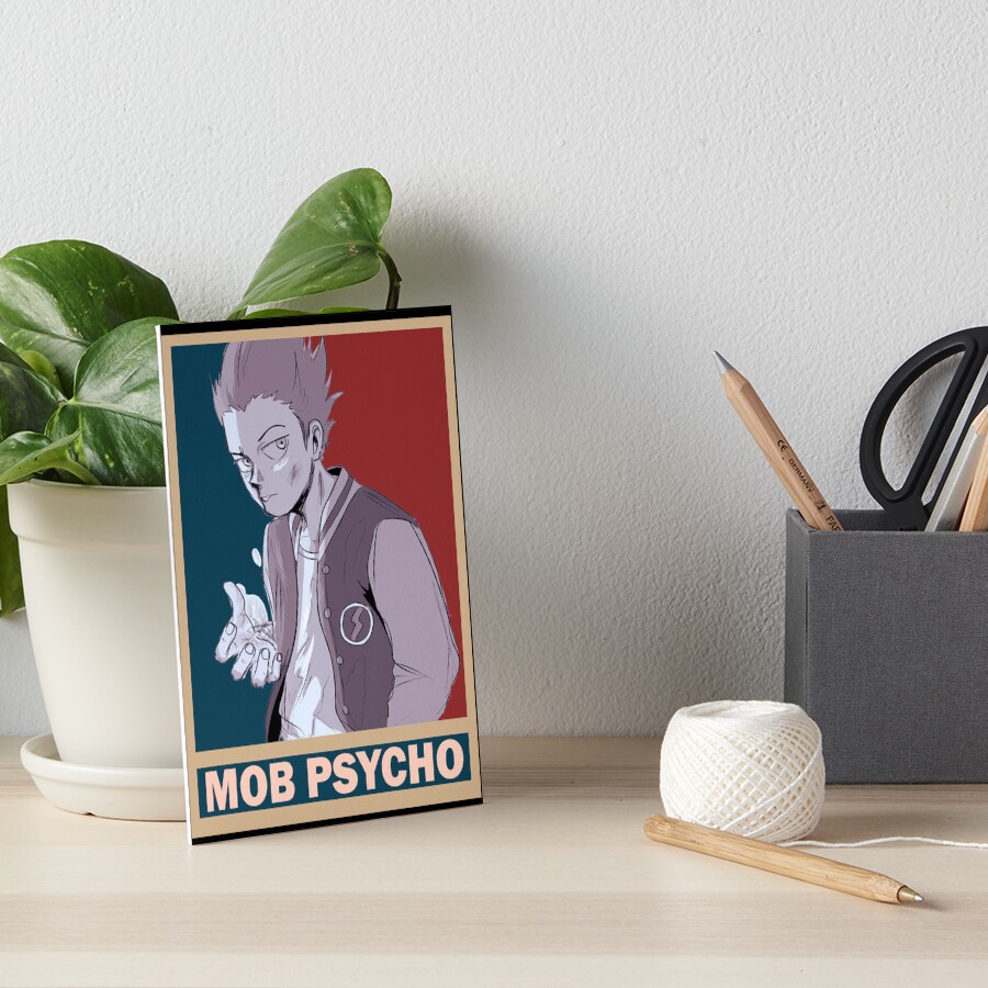 "Sho Suzuki Mob Psycho 100 Mobu Saiko Hyaku Vintage-Vektor-Anime-Design ...