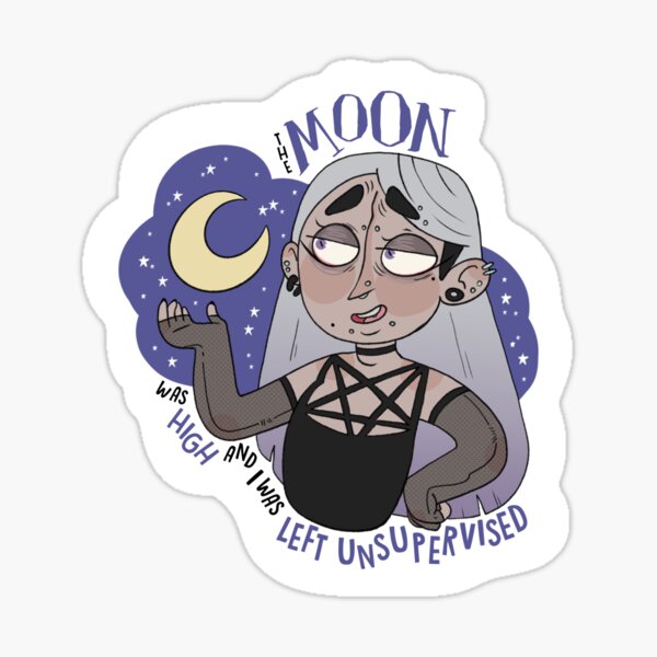"UNSUPERVISED" Sticker by ARTeapotShop | Redbubble
